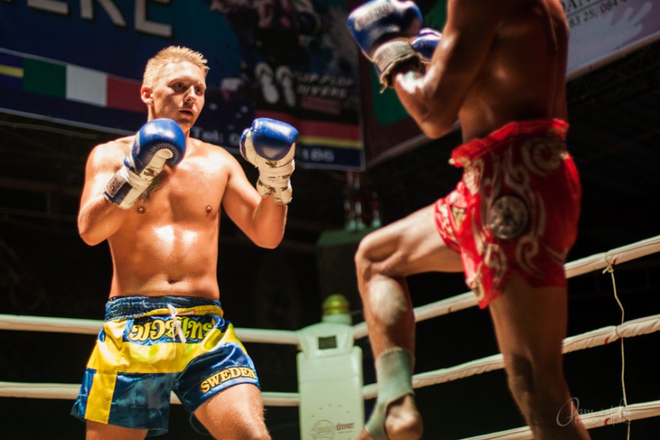 Pam et la photo » En voyage en Thaïlande : Combat de boxe Thaï